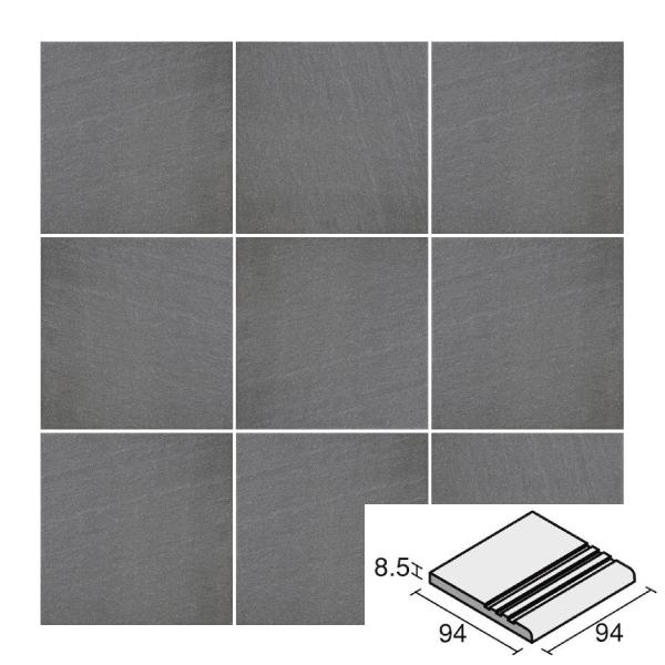 温かみのある人気カラーと豊富な形状を揃えました。コストパフォーマンスも魅力です。■品番：OCC-101-54■実寸法：約94×94mm■厚さ：約8.5mm■あたり枚数：10.0枚/m■入数：100枚/ケース■特性：耐凍害性■認定：グリーン購...