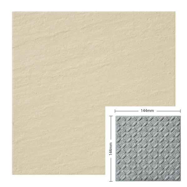 温かみのある人気カラーと豊富な形状を揃えました。コストパフォーマンスも魅力です。■品番：OCC-157-55■実寸法：約144×144mm■厚さ：約8.5+1mm■あたり枚数：45枚/平米■入数：50枚/ケース■特性：耐凍害性■認定：グリー...