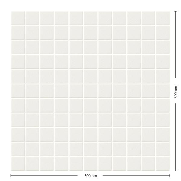 六角形と正方形、幾何学パターンが生み出す軽やかな空気感。パターン展開でデザインの幅が広がる無釉モザイクタイルです。■品番：SOR-25-200■目地共寸法：約300×300mm■実寸法：約24.5×24.5mm■厚さ：6.0mm■あたり枚数...