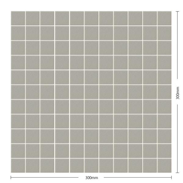 六角形と正方形、幾何学パターンが生み出す軽やかな空気感。パターン展開でデザインの幅が広がる無釉モザイクタイルです。■品番：SOR-25-213■目地共寸法：約300×300mm■実寸法：約24.5×24.5mm■厚さ：6.0mm■あたり枚数...
