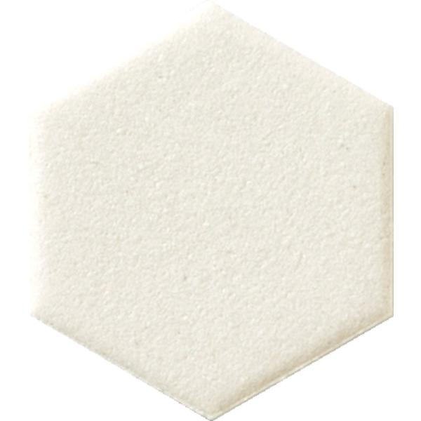 六角形と正方形、幾何学パターンが生み出す軽やかな空気感。パターン展開でデザインの幅が広がる無釉モザイクタイルです。■品番：SOR-28-201■目地共寸法：約279×295mm■実寸法：約32×28mm■厚さ：6.0mm■あたり枚数：12....