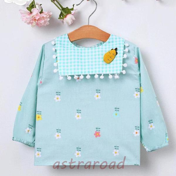 【発売日：2024年10月10日】【品名】：子供食事用エプロン【素材】: 綿混紡【カラー】：全12色【サイズ】: 80-100【生産地】：中国赤ちゃん 食事用エプロン お食事エプロン お食事 エプロン 男の子 女の子 アウトレット お食事エ...