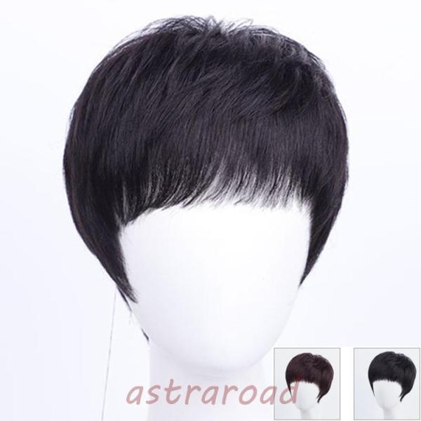 【発売日：2024年10月02日】【品名】：メンズウィッグ【頭周り】SMALL：52-56cm【頭周り】Big：54-58cm【素材】：耐熱性ファイバー【産地】：中国ウィッグ ロング ショート　フルウィッグ 部分ウィッグ　つけ毛　グラデーシ...