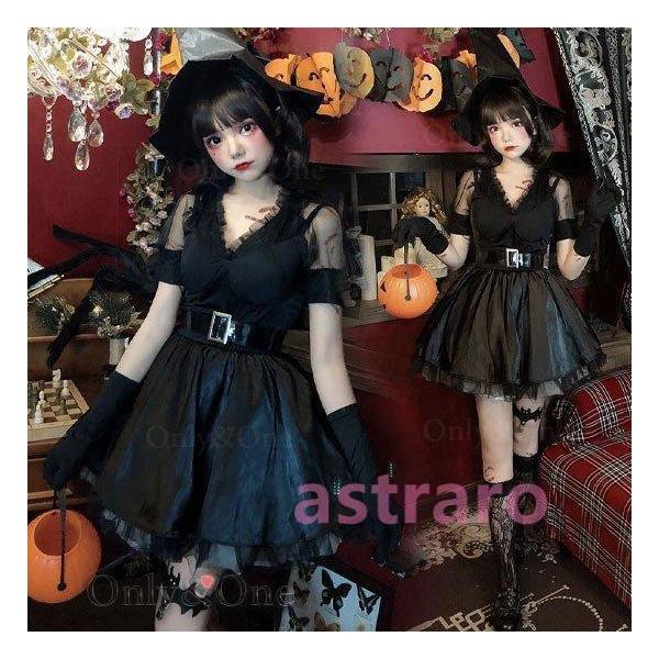 サイズ：M　バスト：84-90cm　ウエスト：68-76cm　ヒップ：78-118　丈：72cmセット内容：ワンピース、帽子、手袋、ベルト※モデル・写真に使用されているアクセサリー・小物は別途記載が無い限り付属しておりません。※平置き計測の...