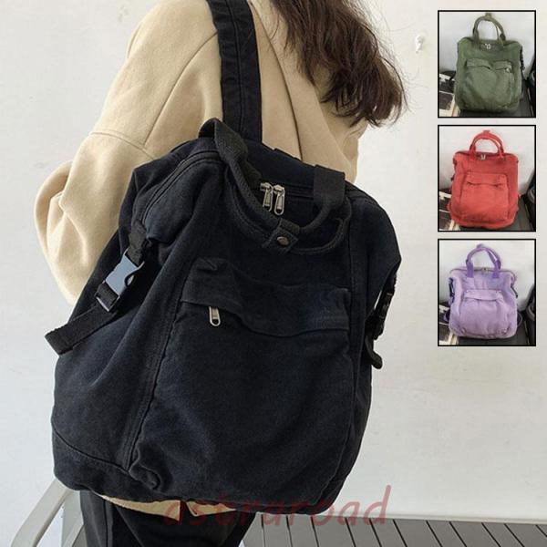 【発売日：2024年10月10日】■品名:レディース帆布リュック 　■素材（外側）:ズック　　　■素材（内側）:ポリエステル　■サイズ(約):横32cm、縦35cm、マチ18cm■ポケット 内側：メイン収納x1 真ん中仕切り x1 小物用オ...