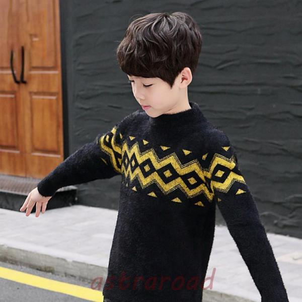 【発売日：2024年09月24日】■ 品名：キッズセーター■ 素材：ポリアミド■ カラー：全2色■ サイズ：110-170■ 季節：秋/冬子供服　ニットカーディガン ショート丈　キッズ  秋冬　裏起毛 コート アウター ゆるシルエット Vネ...