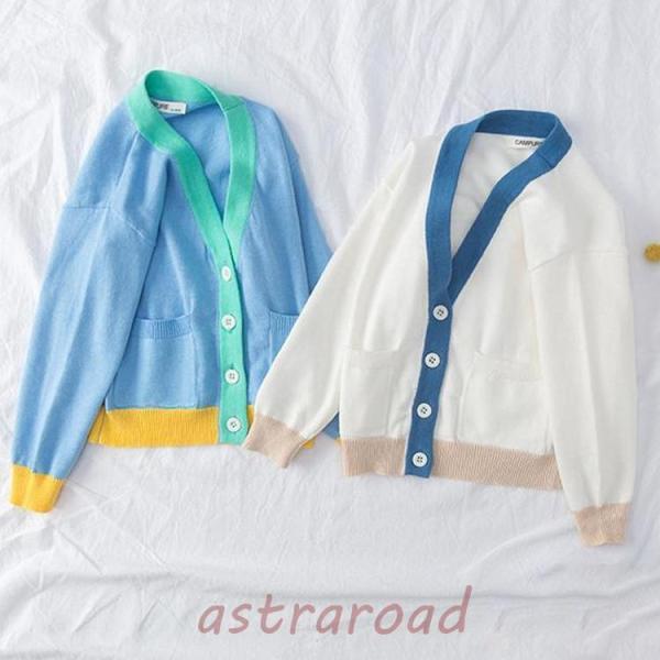 【発売日：2024年09月24日】■ 品名：キッズカーディガン■ 素材：コットン■ カラー：全2色■ サイズ：80-140■ 産地：中国子供服　ニットカーディガン ショート丈　キッズ  秋冬　裏起毛 コート アウター ゆるシルエット Vネッ...