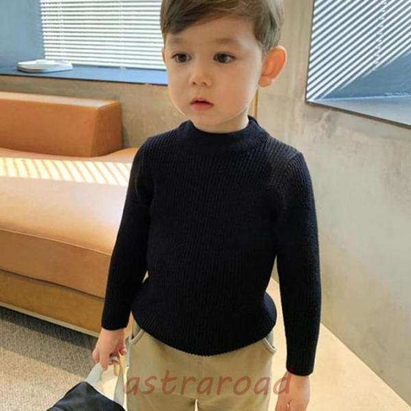 【発売日：2024年09月24日】■ 品名：キッズセーター■ 素材：綿混紡■ カラー：全9色■ サイズ：73-120子供服　ニットカーディガン ショート丈　キッズ  秋冬　裏起毛 コート アウター ゆるシルエット Vネック 春秋 ポケット付...