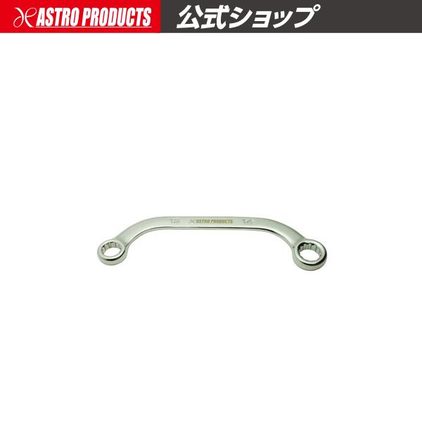 ■商品仕様：・全長：170mm・12mm部幅：22mm・12mm部厚：8mm・14mm部幅：25.5mm・14mm部厚：9mm・重量：100g■商品説明：ミッションやスターター等の工具が入りづらい箇所に使用する「ハーフムーン」タイプのレンチ...