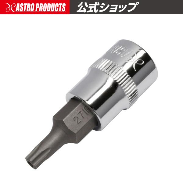 ■商品説明：欧州車などに使用されている5山の特殊形状のペンタローブビットソケットです。差込角3/8DR（9.5mm）のラチェットやスピンナハンドルで使用できます。●ここがポイント！特殊形状には専用工具で！■商品仕様：・サイズ：27PR・全長...