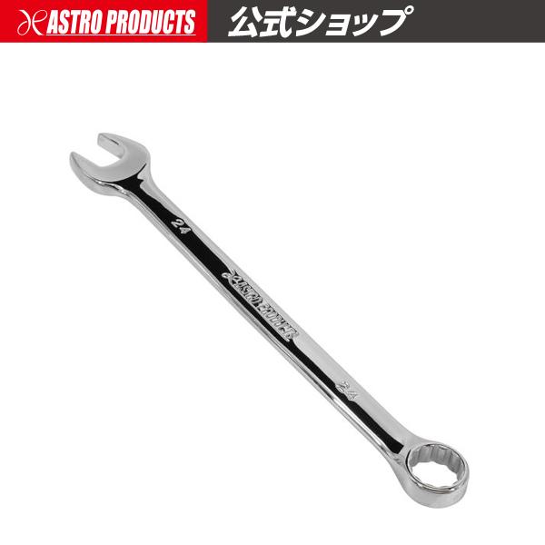 ■商品説明：オープンエンドとメガネのコンビネーションレンチです。メガネレンチは、ボルトナットに差し込みやすく作業性の良い12角形状で、15°の角度が付いています。1本で、仮止め作業、増し締めや本締め作業が可能です。■商品仕様：・サイズ：24...