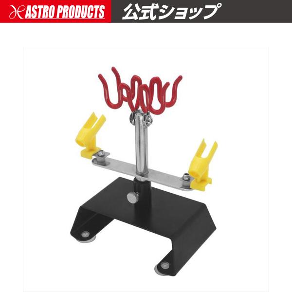 【発売日：2025年07月10日】■商品説明：最大4本保持が可能なエアブラシスタンドです。作業中はもちろん、保管の際にも便利です。2通りの方法で保持できるので、ホースあり、なし共に安定して保持します。■商品仕様：・ベースサイズ：W130×D...