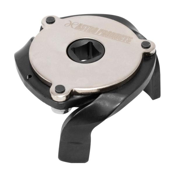 ■商品説明：3/8DRのラチェットハンドル等を取り付けて使用するオイルフィルターレンチです。3つのツメがオイルフィルターを掴みますので、様々なサイズのオイルフィルターを緩めることができます。接触面に磁石がついており、オイルフィルターを保持で...