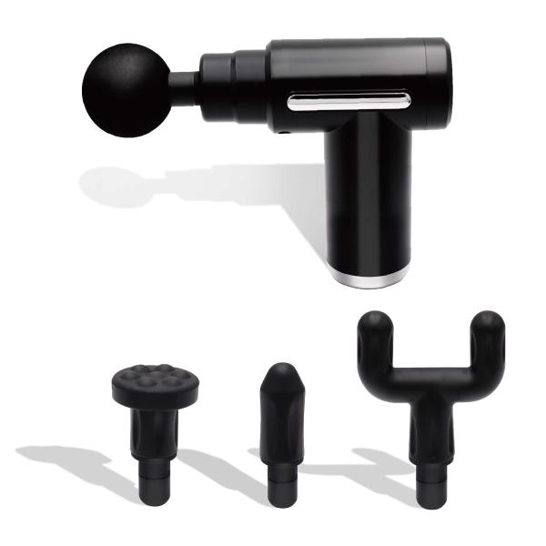 ■商品説明：打撃ストロークで深層までケアします。アタッチメントが前後に激しく動く設計でより効果的です。強弱レベル6段階でご自身にあったケアが可能です。圧力センサー搭載で強く押し込むと、強振動し深層まで刺激します。部位別のアタッチメントが4個...