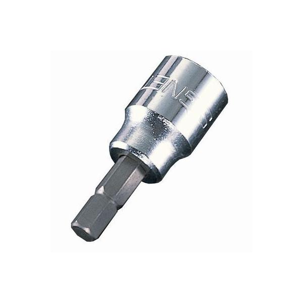 六角キャップスクリュー用のビットソケット■サイズ(”)：3/8●差込角(”DR)：3/8●ソケット外径(b；mm)：17.5●全長(L1；mm)：49.5●軸長(L2；mm)：24【※取寄せ品です。他商品とご購入頂いた場合は全て揃ってからの...