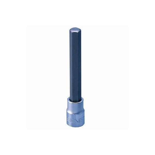 六角キャップスクリュー用のビットソケットロングタイプ●サイズ(mm)：7●全長(mm)：100軸長(mm)：75●ソケット外径(b；mm)：18【※取寄せ品です。他商品とご購入頂いた場合は全て揃ってからの発送となります。】【爆買】