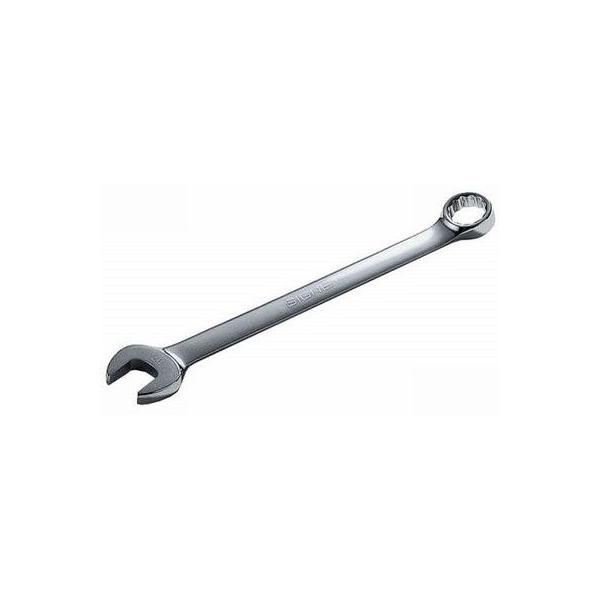 ミラー仕上げのメッキが美しいコンビネーションレンチ豊富なサイズのラインナップも魅力です。●サイズ(mm)：16●メガネ部幅(b1；mm)：23.8●スパナ部幅(ｂ2；mm)：32.6●全長(L；mm)：208●メガネ部厚み(t1；mm)：9...