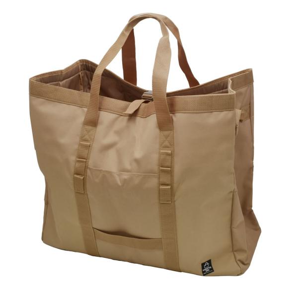 ■商品説明：工具やアウトドアギアの収納使用に最適です。一括収納、移動も簡単です。大容量なのでキャンプギアや薪などを入れて運べます。外側ポケット2個、持ち運びに便利なサイド取っ手付き。■商品仕様：・幅540×奥行210×高さ340mm・重量：...