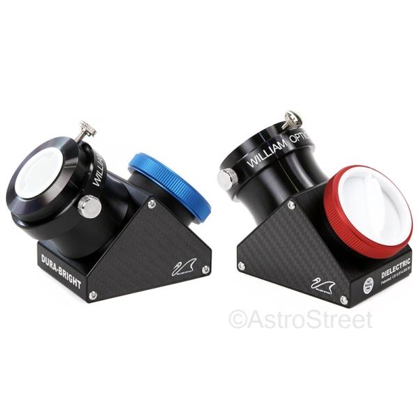 ウィリアムオプティクス社 ２インチ(50.8mm) Dura Bright ディエレクトリック天頂ミラーSCT(50.8mmネジ)仕様の限定バージョンですまたサイド部分のカーボンファイバー素材をアップグレードして豪華にも100％カーボンファ...