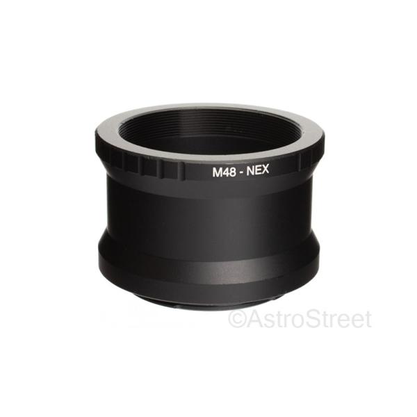 ソニーNEX用M48Tリングです。<br><br><b>[接続規格] ソニーNEX用 ⇔ M48メス<br>[材質]アルミ合金<br></b>