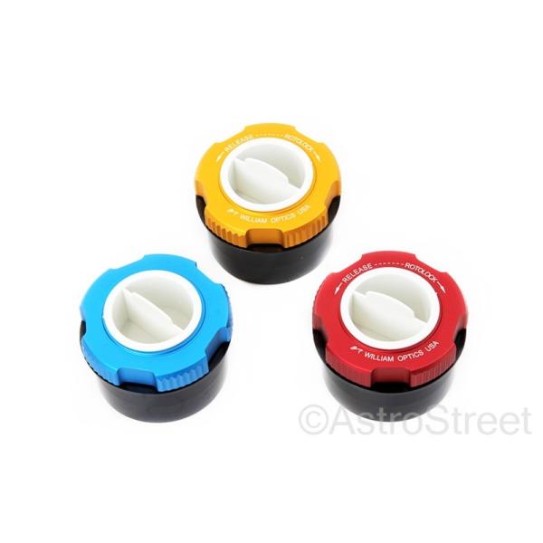 ウイリアムオプティクス社のLotoRock機構付きアダプターです※取付側は2インチスリーブ差込になります。(接眼側は31.7mm)[LotoRock機構とは?]接眼側カラーのパーツを回転させることによりアイピースを固定します。360°均一に...