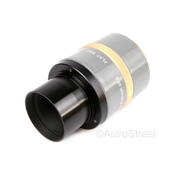 WilliamOptics社Flat6AIII向けのM63ネジを2インチスリーブ接続に変換するアダプターですフラットナーFlat6AIIIにネジ込んで取り付けます。[接続規格]M63メス、2インチスリーブ