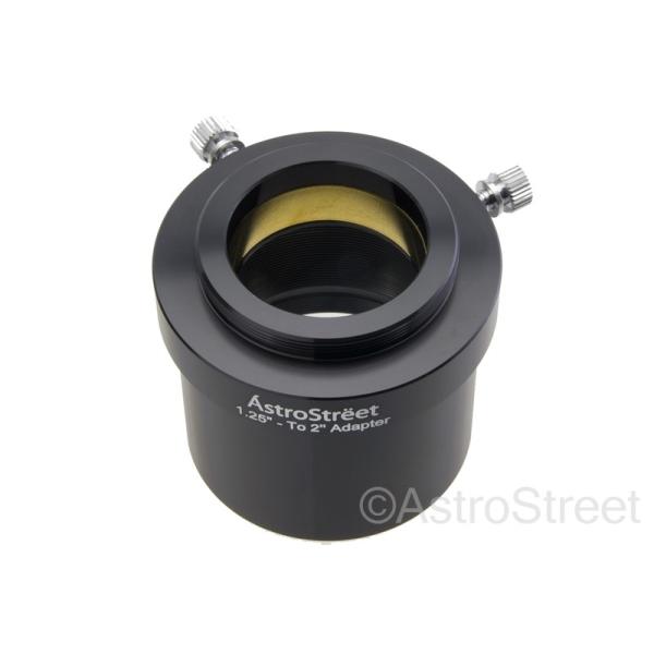 <B>AstroStreet T2ネジ付き 2インチ31.7mm変換アダプター</B><BR><BR>本商品を望遠鏡50.8mm(2インチ)接眼部に取り付けて利用します<BR>接眼...