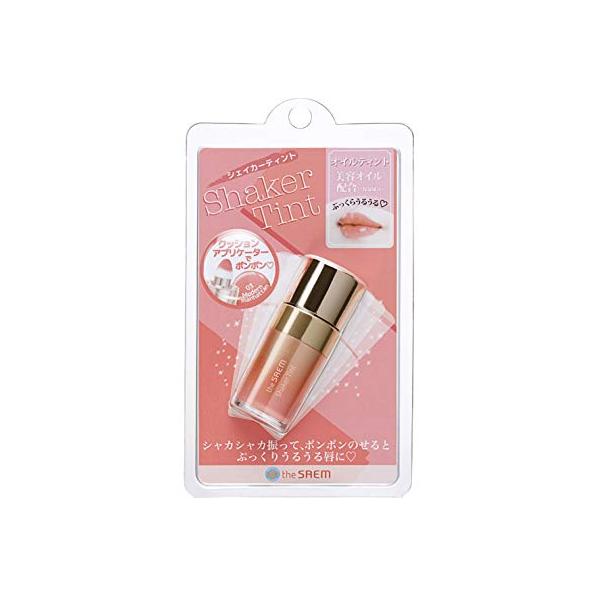 「商品情報」商品紹介【ザ・セム シェイカーティント 03 モダンマンハッタン】●シャカシャカ振って、ポンポンのせると、ぷっくりうるうる唇に。●美容オイルとカラーの2層タイプのリップグロスです。●クッションアプリケーターで、ポンポンと唇にのせ...