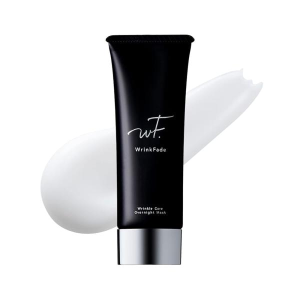 「商品情報」商品の説明「一晩中肌をいたわり透明感のある肌へ」年齢肌3つの悩み【シワ・シミ・肌荒れ】へ同時アプローチ、寝ている間に肌を整える『WrinkFade薬用リンクルケアオーバーナイトマスク』。一日のうち、1/3は睡眠時間。この時間をど...