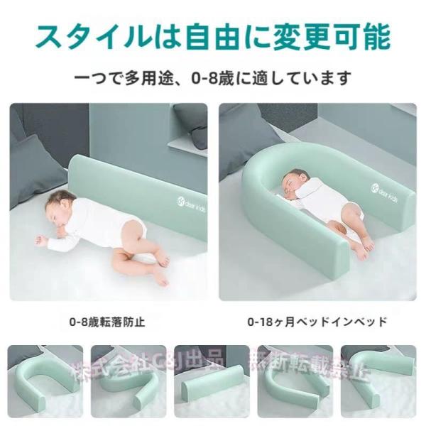 【商品説明】商品：ベッドガード素材：綿+スポンジ+ばね管カラー柄：3カラー数量：一枚入りセット内容：ベッドガード*1 L型ブラッケト Yベルトサイズ：    1m                 1.5m（別リンク）1.8m（別リンク）2....