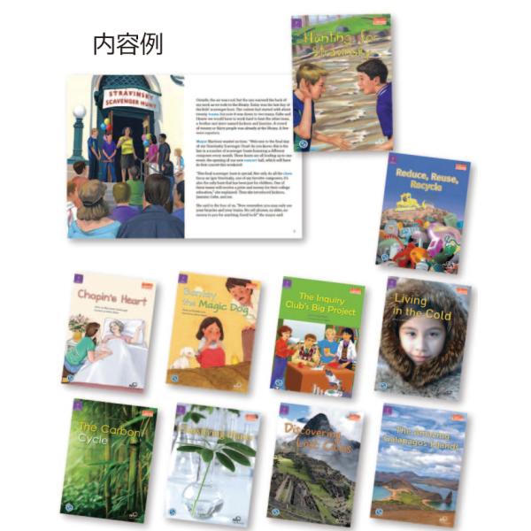 フィクションとノンフィクションが5冊ずつ入ったバランスの良いパック（21×15cm/16-32頁/ソフトカバー/初級〜中級の英語学習者向け）音声および教員用ガイドは出版社ウェブサイトから無料ダウンロード可能です。■商品の装丁、内容およびセッ...