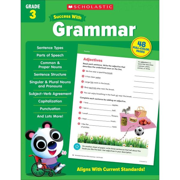 スカラスティック文法書Practicing grammar skills has never been so easy! Perfect for classroom or at-home use, this exciting ready-t...