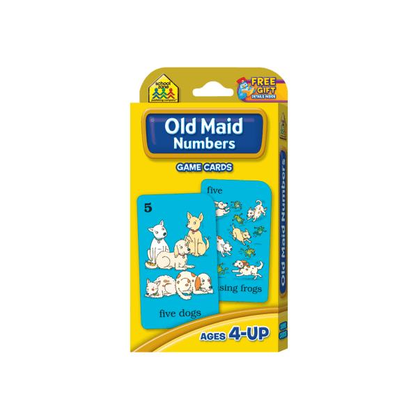 数字とそのスペルをマッチさせるゲーム「ばば抜き」と「神経衰弱」が出来ます。1-9の数字を学習します。(ゲームカード54枚/ばば1枚/解説1枚)(CARD GAME / 56枚 / 133×78mm / C / 数字 / 4-7歳)※パッケー...