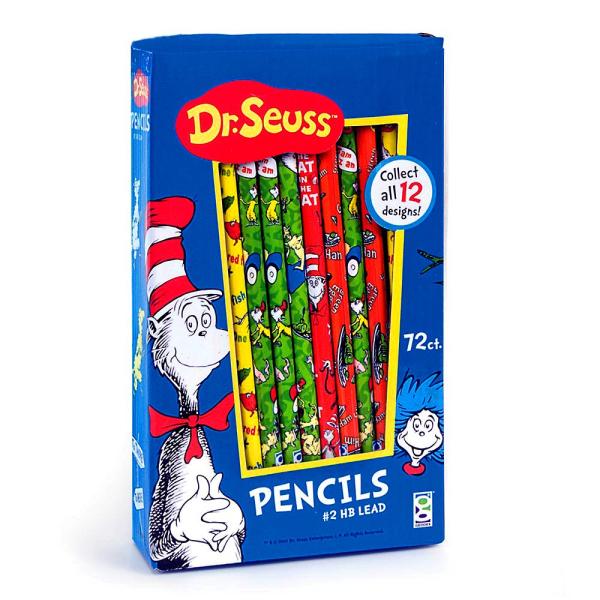Write your own rhymes and silly stories with these colorful Dr. Seuss〓 Too Pencils! They feature everyone's favorite cla...