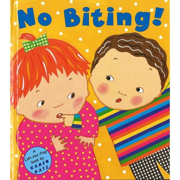 "NO BITING YOUR FRIENDS!" お友達の指をかんではいけませんね。"WHAT CAN YOU BITE?""APPLES!"とひとつひとつ例を挙げて日常生活の中でのマナー、ルールを教えてくれます。(HARD/フラップ/1...