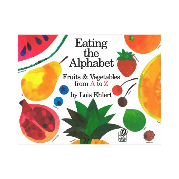 A(APRICOT）からZ(ZUCCHINI）まで、鮮やかでみずみずしい野菜や果物が75種類、見開きいっぱいに広がります。巻末には絵本に出てくる野菜とくだものの簡単な解説索引付き。日本ではなじみにうすいものでも、これがあれば子どもたちに説明...