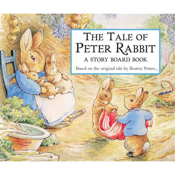 Finally, The Tale of Peter Rabbit is available in a colorful board book. This generously sized book tells Beatrix Potter...