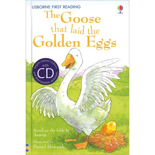 貧しい日々を送るトムとエレナの夫婦は、ある日、一匹の白いガチョウが金の卵を産んだことに気がつきました。町にもっていくと、高値で売れることを知ったトムは…？強欲についての教訓を孕んだイソップ物語。※お取り寄せ商品（発送に10営業日程度いただきます）