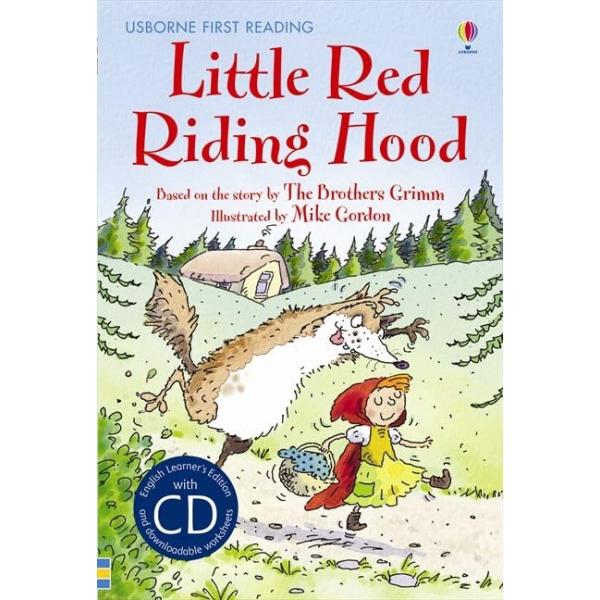 Usborne First Reading Level 4　(INTERMEDIATE)「赤ずきん」(HARD&amp;CD/196×130mm/48ページ/4歳-)※お取り寄せ商品（発送に10営業日程度いただきます）