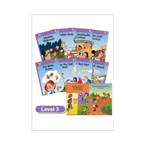 こちらの商品は2019年10月1日よりISBNコードおよび価格が変更となりました。旧ISBN：9784896433302レベル3　各16ページ　8冊セット　CD1枚絵本サイズ: 194mmx140mm/対象者：小学校低学年 / 小学校中学年...