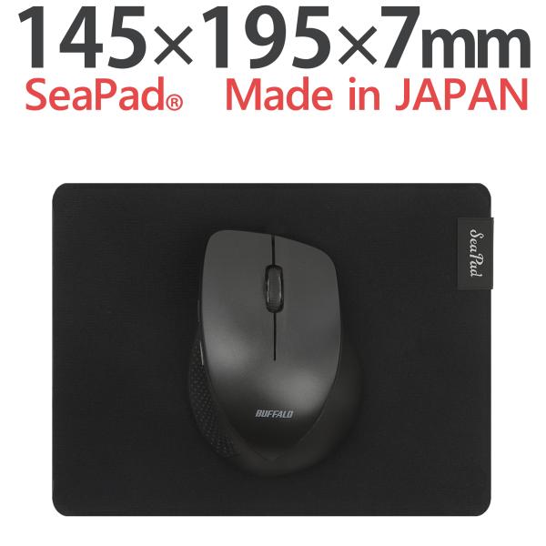 ・ブランド：SeaPad (シーパッド)・商品サイズ (約)：縦145mm×横195×厚さ7mm (SSサイズ・7mm厚)。・耐久性・弾力性が高く、ヘタリにくいマウスパット。弾力性がある厚手のゴムで、手首を保護します。・水洗いや石けん洗いが...