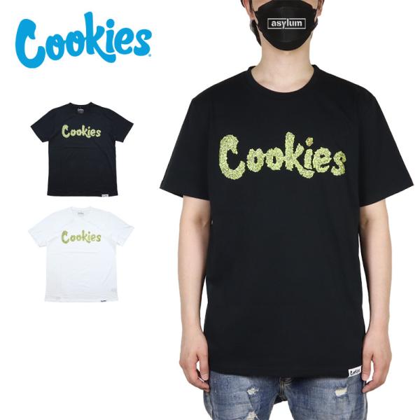 【ロゴプリントデザインが映える半袖Tシャツ】Cookies Clothing クッキーズ クロージング から展開する「CKS ORIGINAL MINT WEED FILL SS TEE」。柔らかなコットン混ポリエステルジャージー素材を使用...