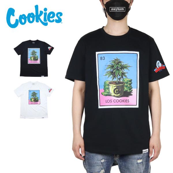 【ロゴプリントデザインが映える半袖Tシャツ】Cookies Clothing クッキーズ クロージング から展開する「LOTERIA SS TEE」。柔らかなコットン混ポリエステルジャージー素材を使用したクルーネックTシャツが登場。無地Tシ...