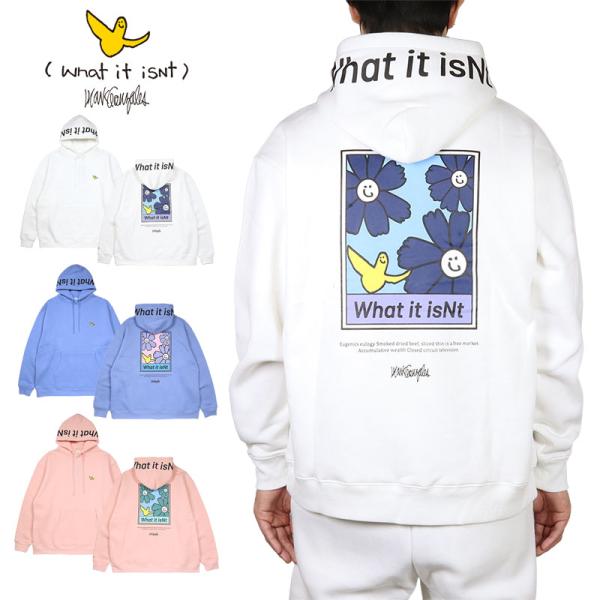 【裏起毛であたたか!プルオーバーパーカー】(What it isNt) MARK GONZALES ワット イット イズント マークゴンザレス から展開する「リラックスFITパーカー」。有名アパレルメーカーなどでも数多くコラボレートされ、世...