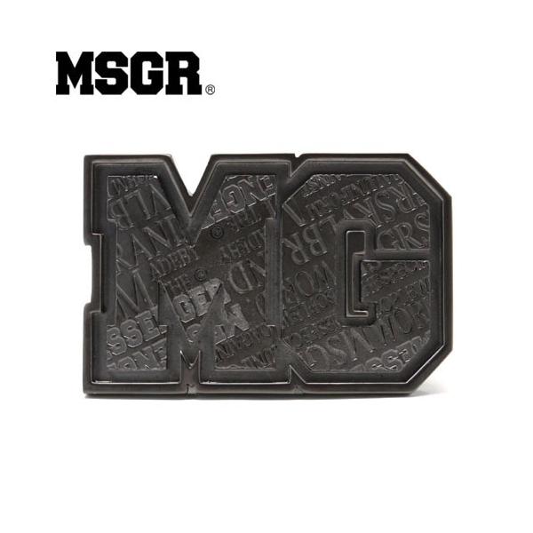 【上質を演出する重厚『MG』でワンランク上のMSGRコーデ仕上げ】MSGR（メッセンジャー）から2012MSGRコーディネートを彩るバックル登場!!爆発的な人気を博した『MG BUCKLE』のリバイバルモデルをASYLUMが独占追加再生産!...