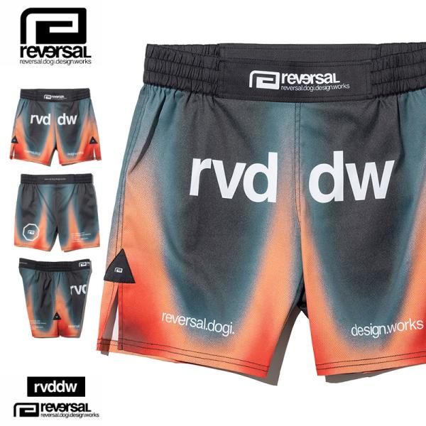 【ストレッチ性抜群 ポケット無し ファイトショーツ】 reversal リバーサル から展開する「THERMOGRAPHY FIGHT SHORTS」。内に秘めた炎を可視化したようなシーズングラフィック「THERMOGRAPHY」を落とし込...