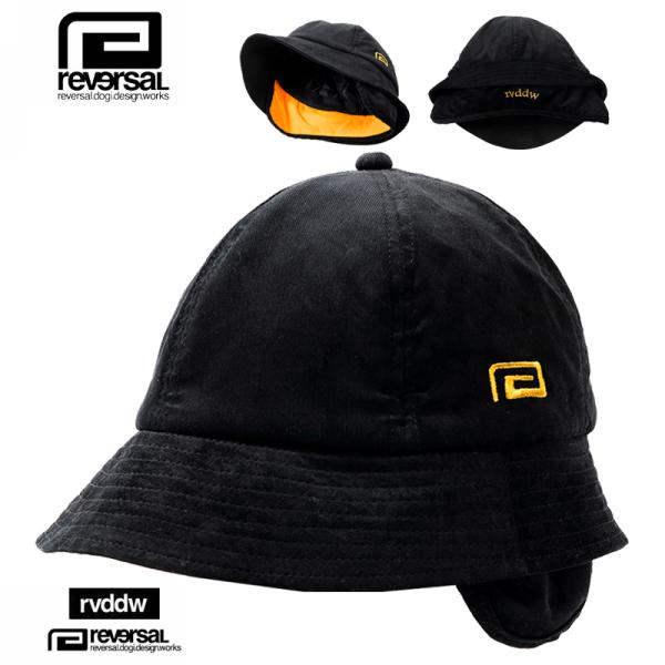 【中綿入り!フリース素材耳当てバケットハット】 reversal リバーサル から展開する「EAR MUFFS BACKET HAT」。バケットハットが冬仕様になって登場。中綿が入った暖かな仕様で、内側にはフリース素材の耳当てを搭載。サイド...