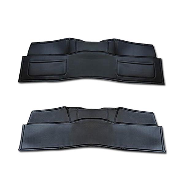 【適合車種】ハイエース/レジアスエース200系 7型/8型 (R4.04〜)※KDH200/TRH200系　標準ボディ DX/スーパーGL【商品説明】・ハイエース 200系 現行型専用バックフロアシートカバーです。・フロントシートの裏側に装...