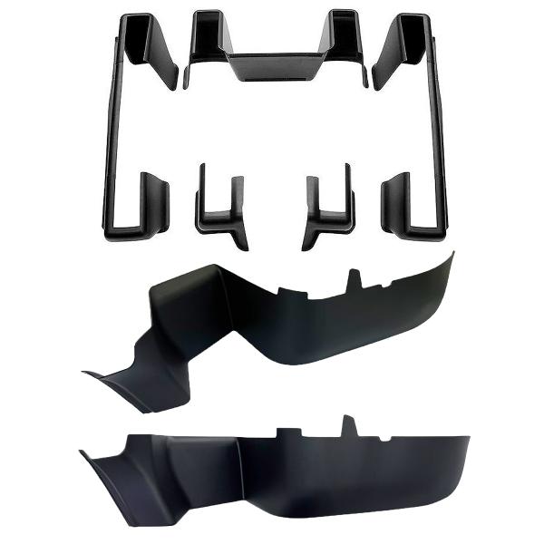 【対応車種】TESLA Model Y テスラ モデルY  (R2/03〜)【商品説明】・テスラ モデルY用 シートレールカバー&amp;ラゲッジルーム保護カバー。・純正フロアはカーペットだけで汚れが気になります。　当製品を取り付ける事で足...