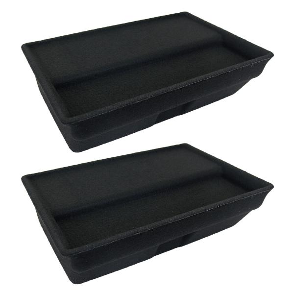 【対応車種】TESLA Model Y テスラ モデルY  (R2/03〜)【商品説明】・テスラ モデルY用 蓋付きシート下収納ボックス。・フロントシート下に設置することでデッドスペースを有効活用。・純正と同系色のフェルト調素材なので違和感...